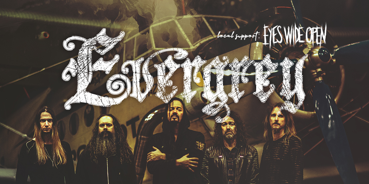 Evergrey + Eyes Wide Open - Nöjesfabriken Karlstad